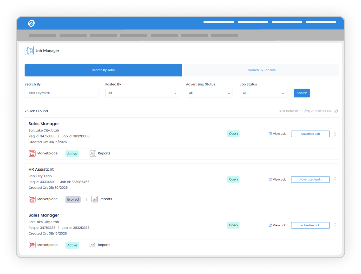 Job Management Platform Create Promote Jobs Faster
